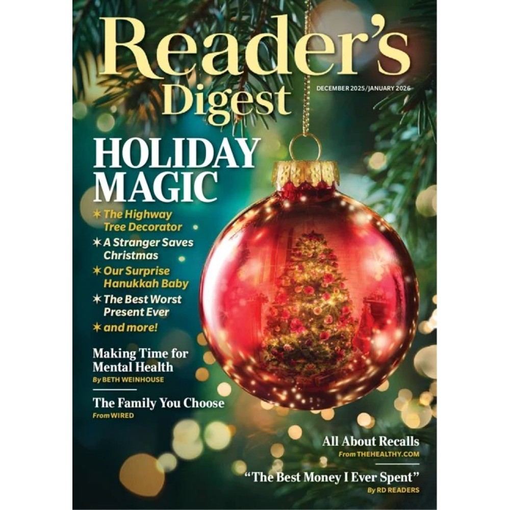 Give a Gift of Readers Digest Magazine subscription. Save 50% Off This ...
